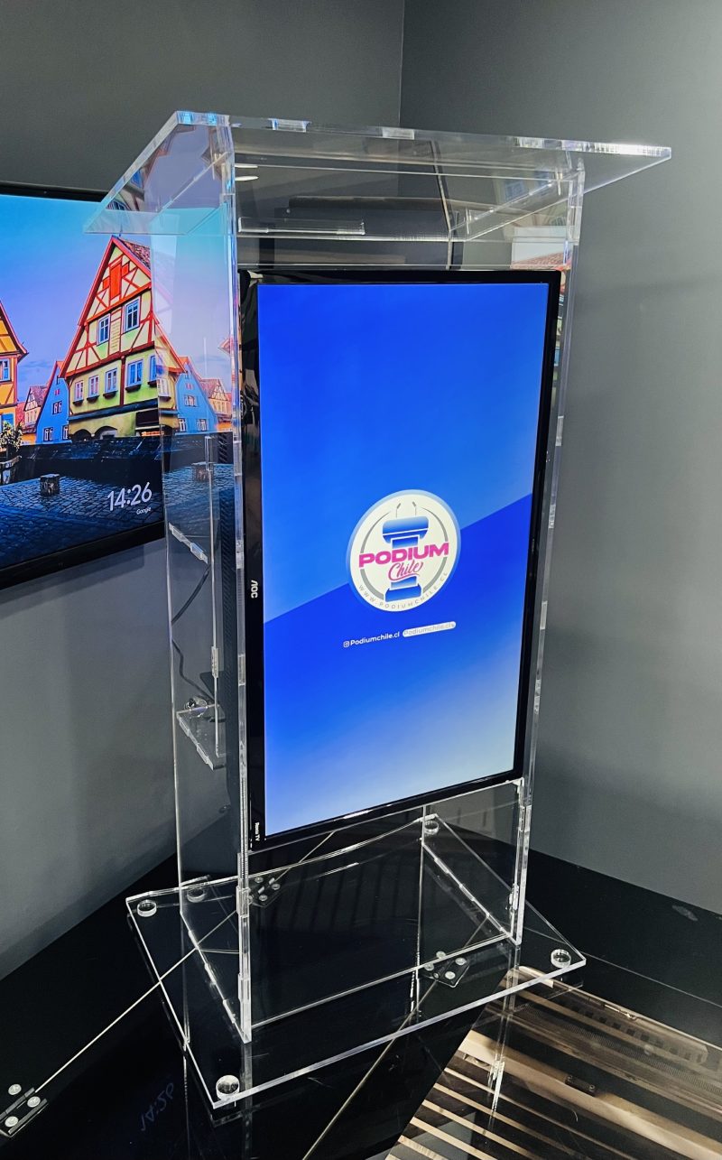 PÓDIUM ACRÍLICO SKU 32 - Podium Chile